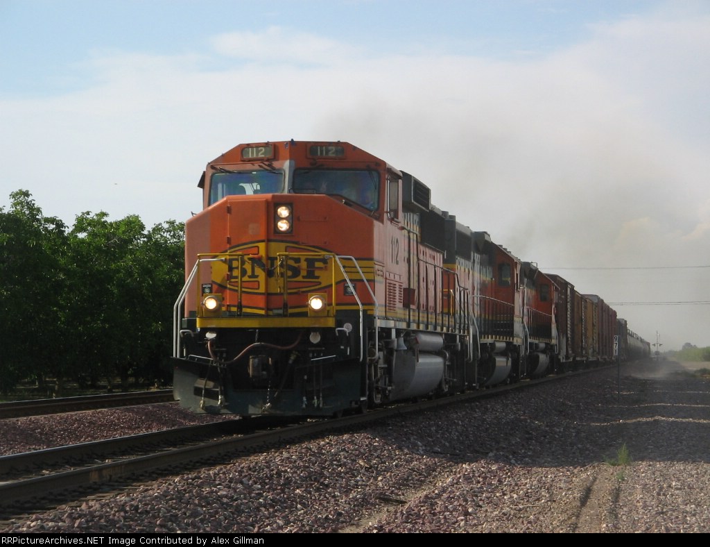 BNSF 112 East With The Local